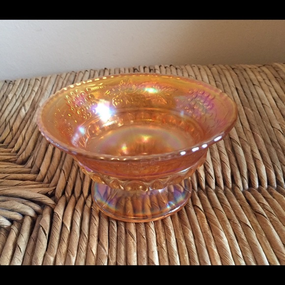 Accents | Vintage Carnival Glass Candy Dish | Poshmark